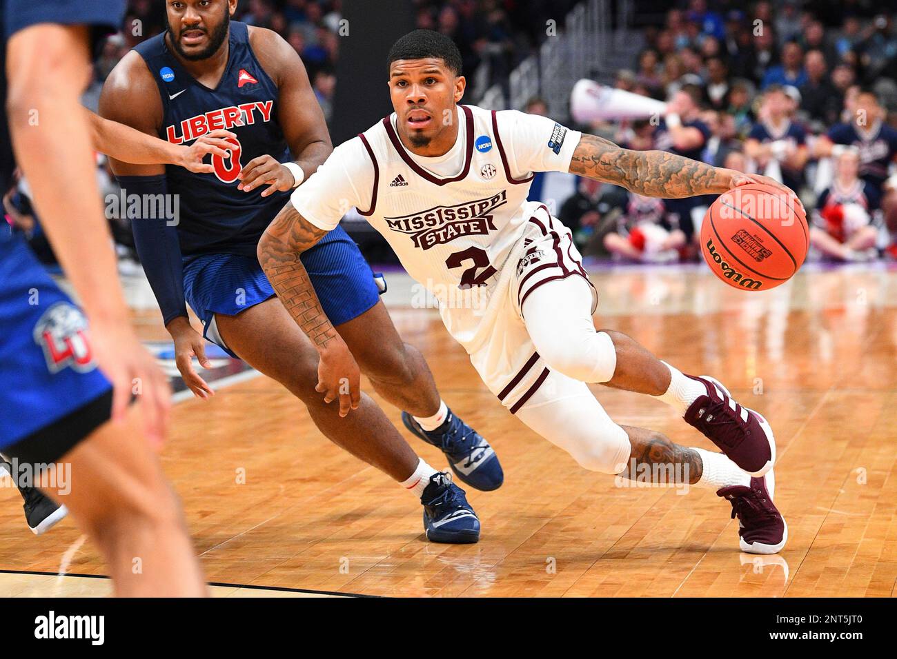 SAN JOSE, CA - MARCH 22: Mississippi State guard Lamar Peters (2 ...