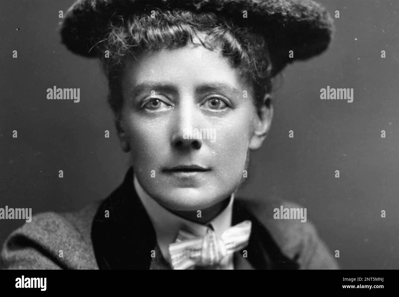 ETHEL SMYTH (1858-1944) English composer and suffragette Stock Photo ...