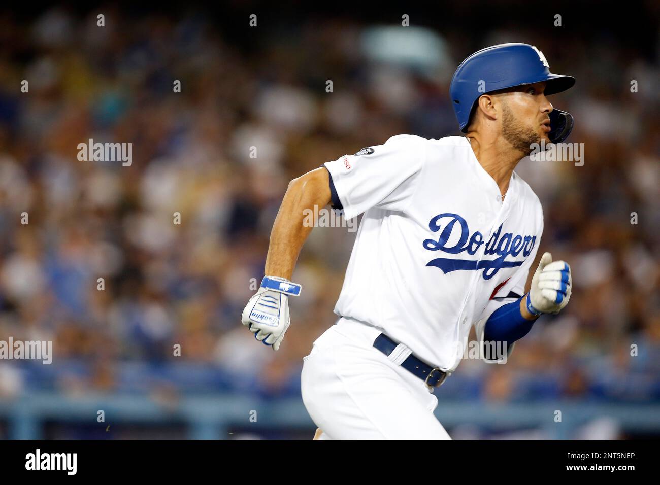 LOS ANGELES, CA - AUGUST 06: Los Angeles Dodgers infielder Kristopher ...