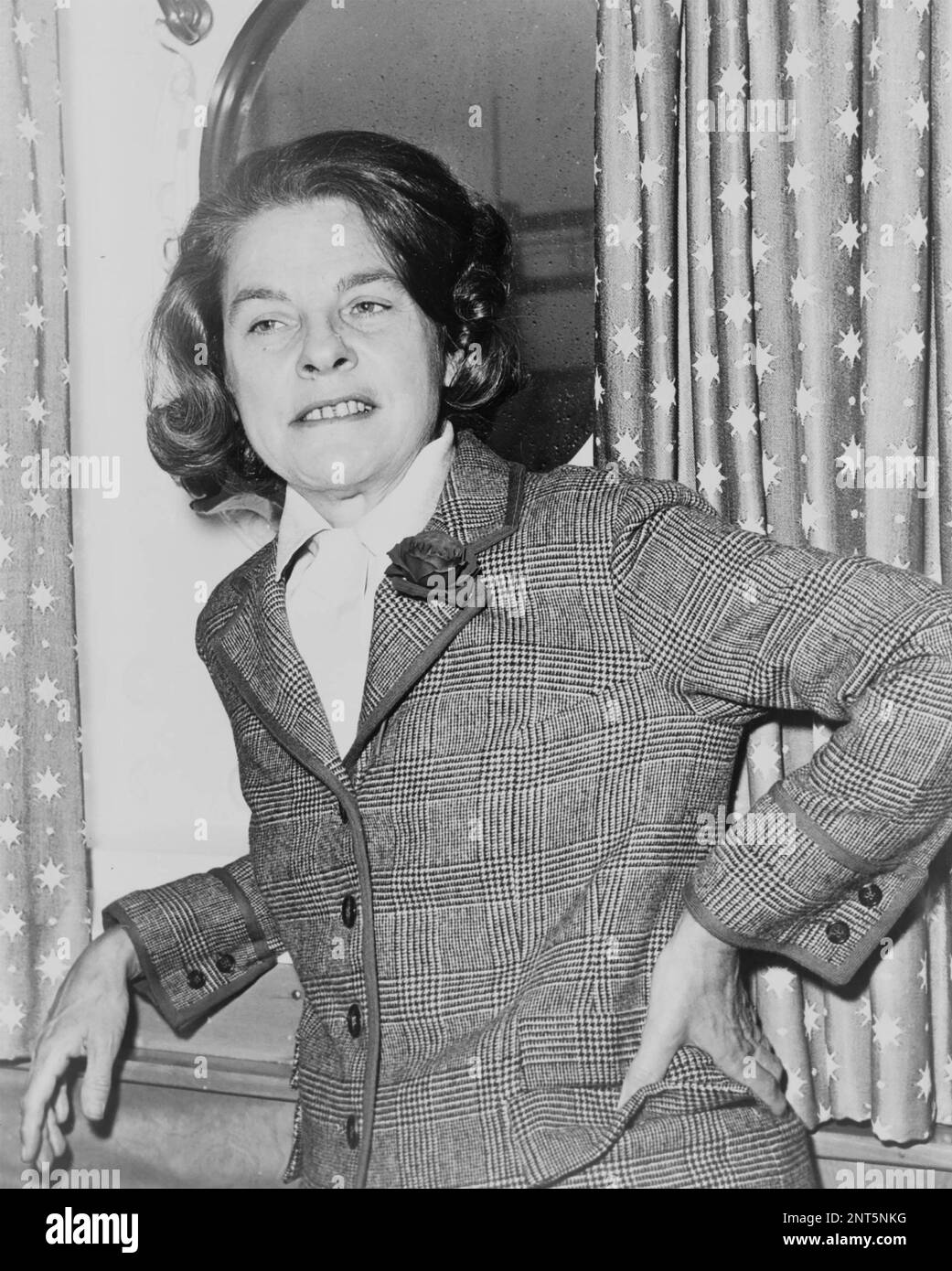 MARY McCARTHY (19123-1989) American novelist and political activist in ...