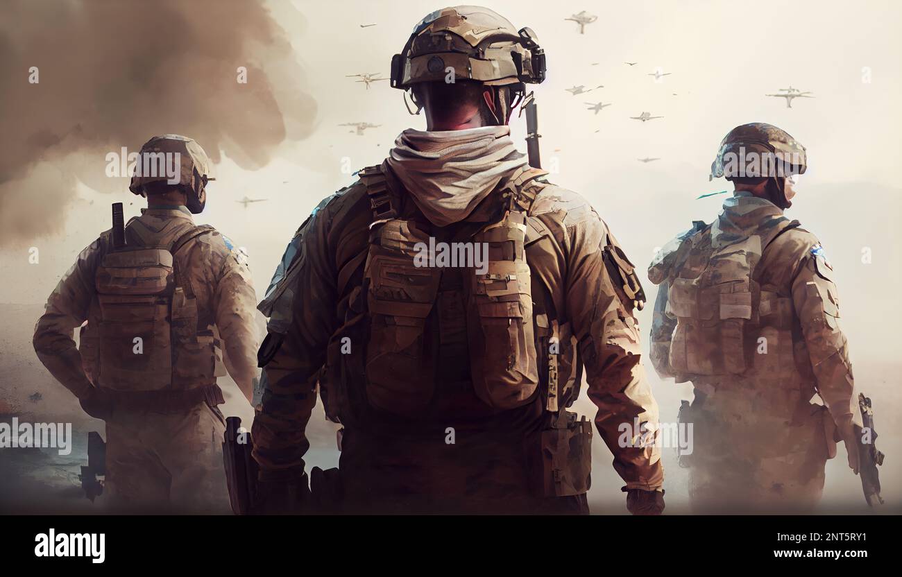 Us military video game hi-res stock photography and images - Alamy