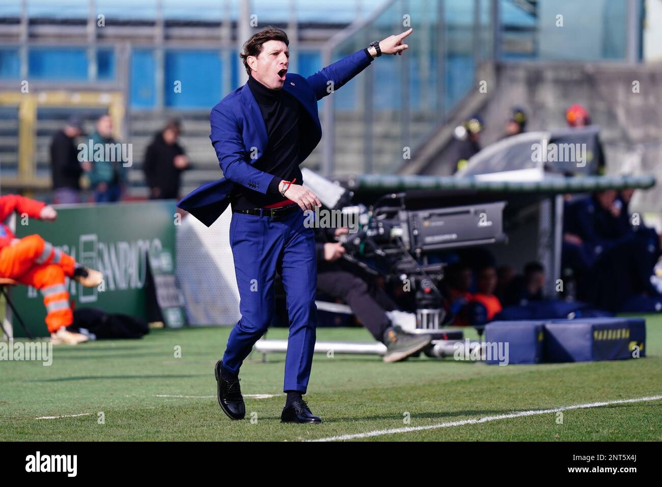 Mario Rigamonti stadium, Brescia, Italy, February 25, 2023, Michele ...