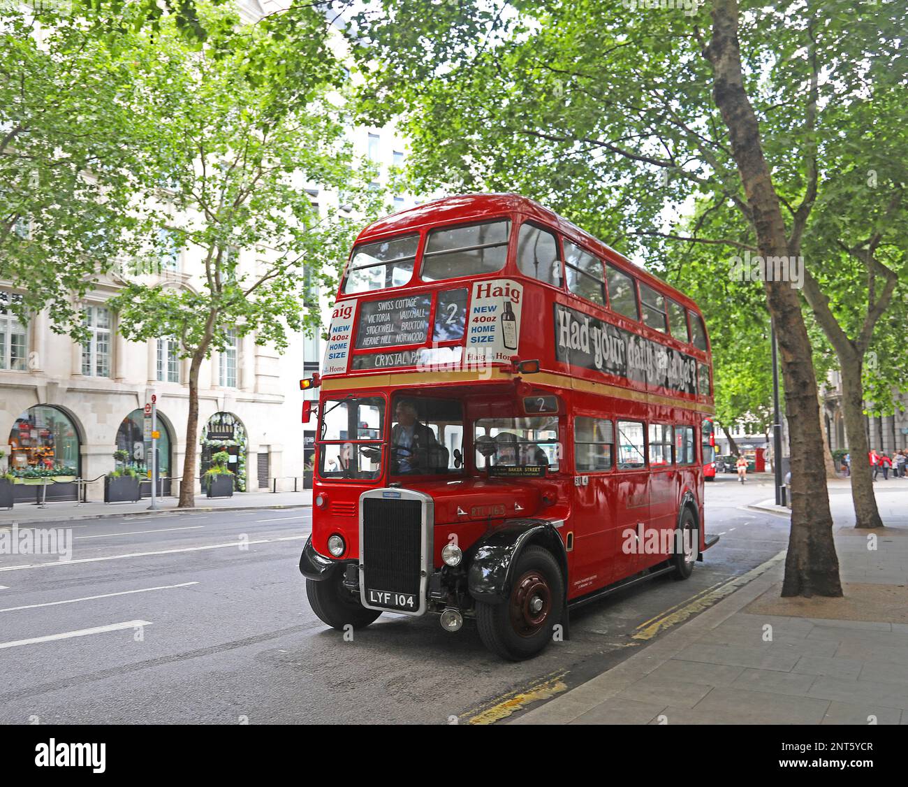 Routemaster Bus, London Transport Stock Photo - Alamy