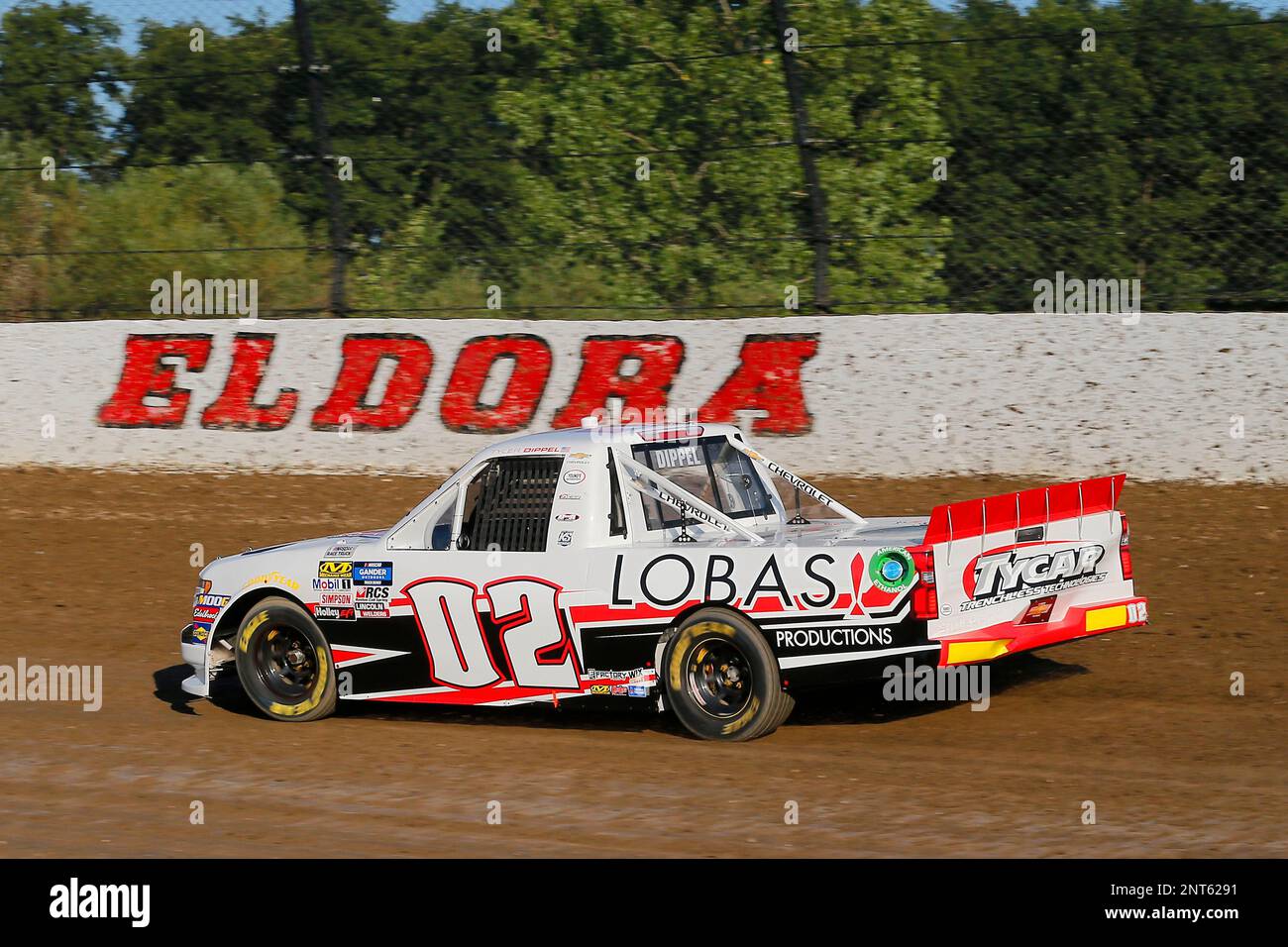 #02: Tyler Dippel, Young's Motorsports, Chevrolet Silverado Jersey ...