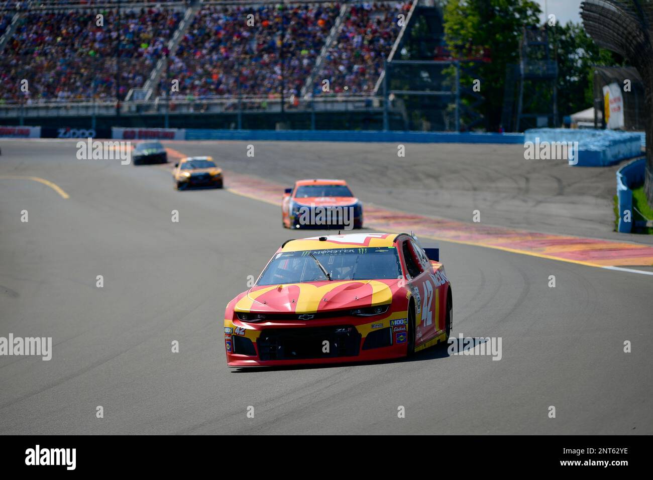 #42: Kyle Larson, Chip Ganassi Racing, Chevrolet Camaro McDonald's ...