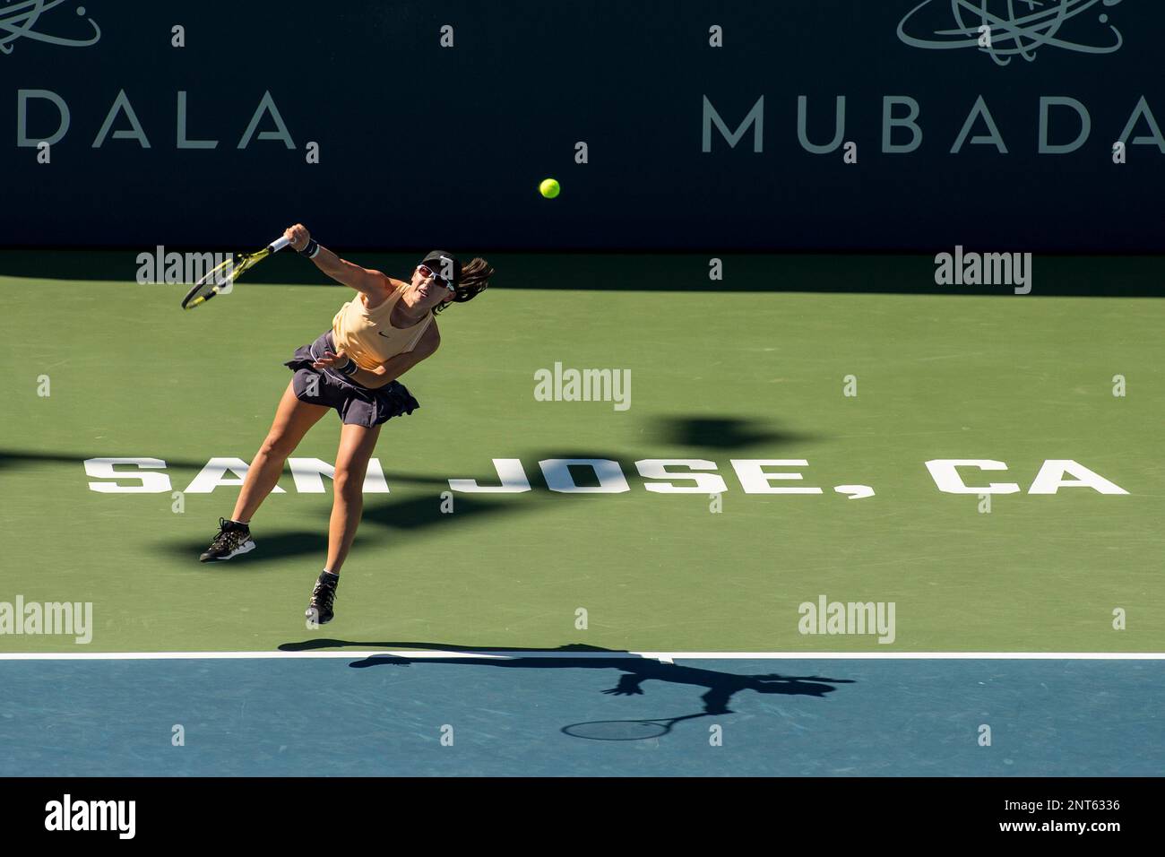 August 4, 2019: Saisai Zheng (CHN) in action where she defeated Aryna ...