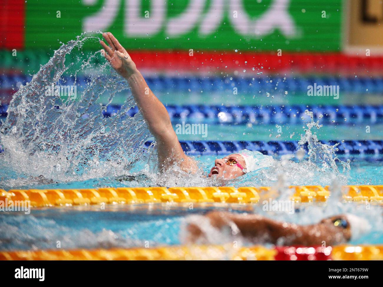 Australia's SEEBOHM Emily competes during the Women's 200m Backstroke ...