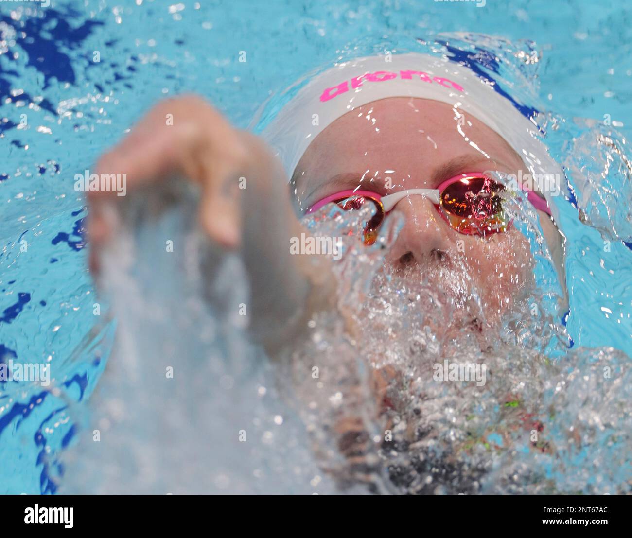 Australia's SEEBOHM Emily competes during the Women's 200m Backstroke ...