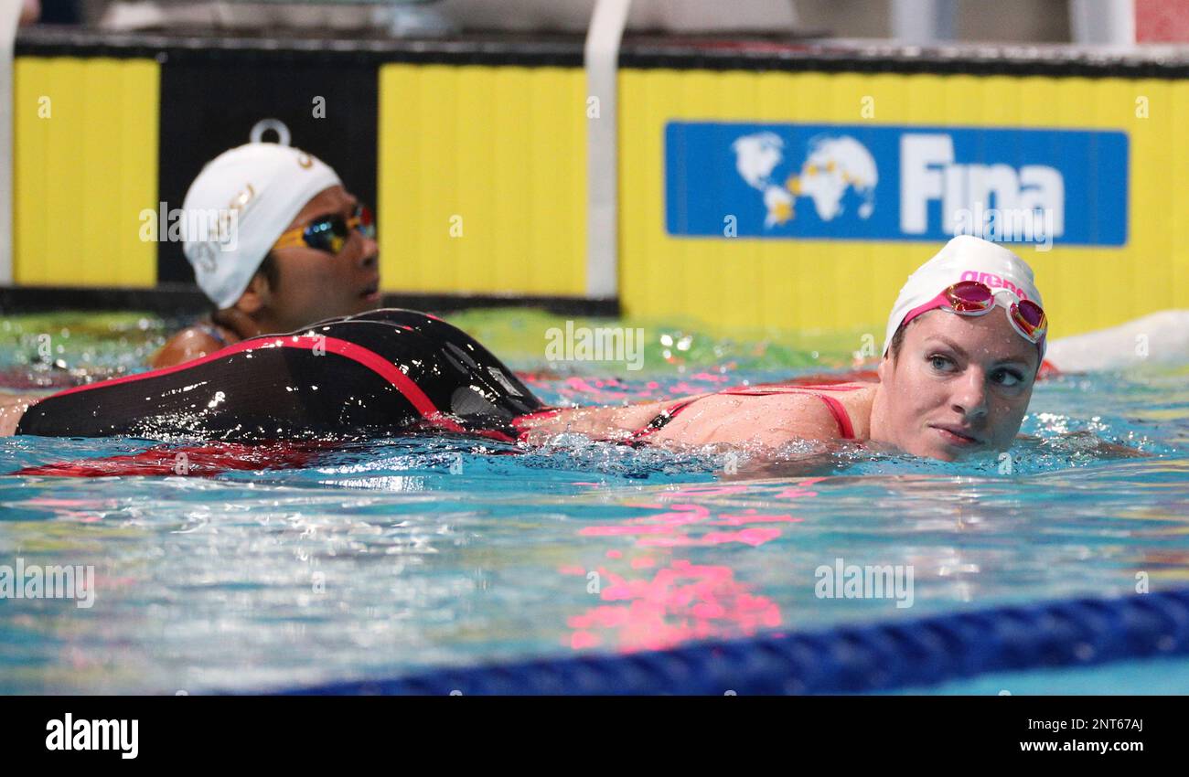 Australia's SEEBOHM Emily after winning the Women's 200m Backstroke ...