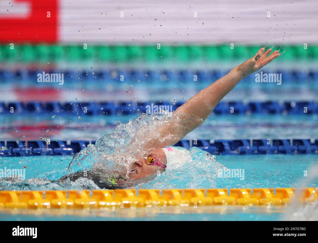 Australia's SEEBOHM Emily competes during the Women's 200m Backstroke ...