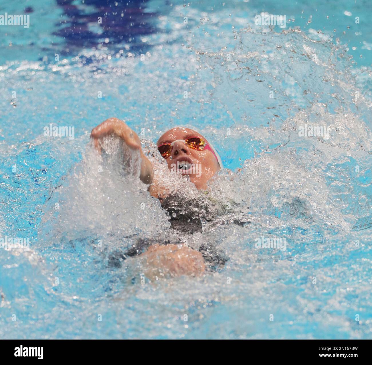 Australia's SEEBOHM Emily competes during the Women's 200m Backstroke ...