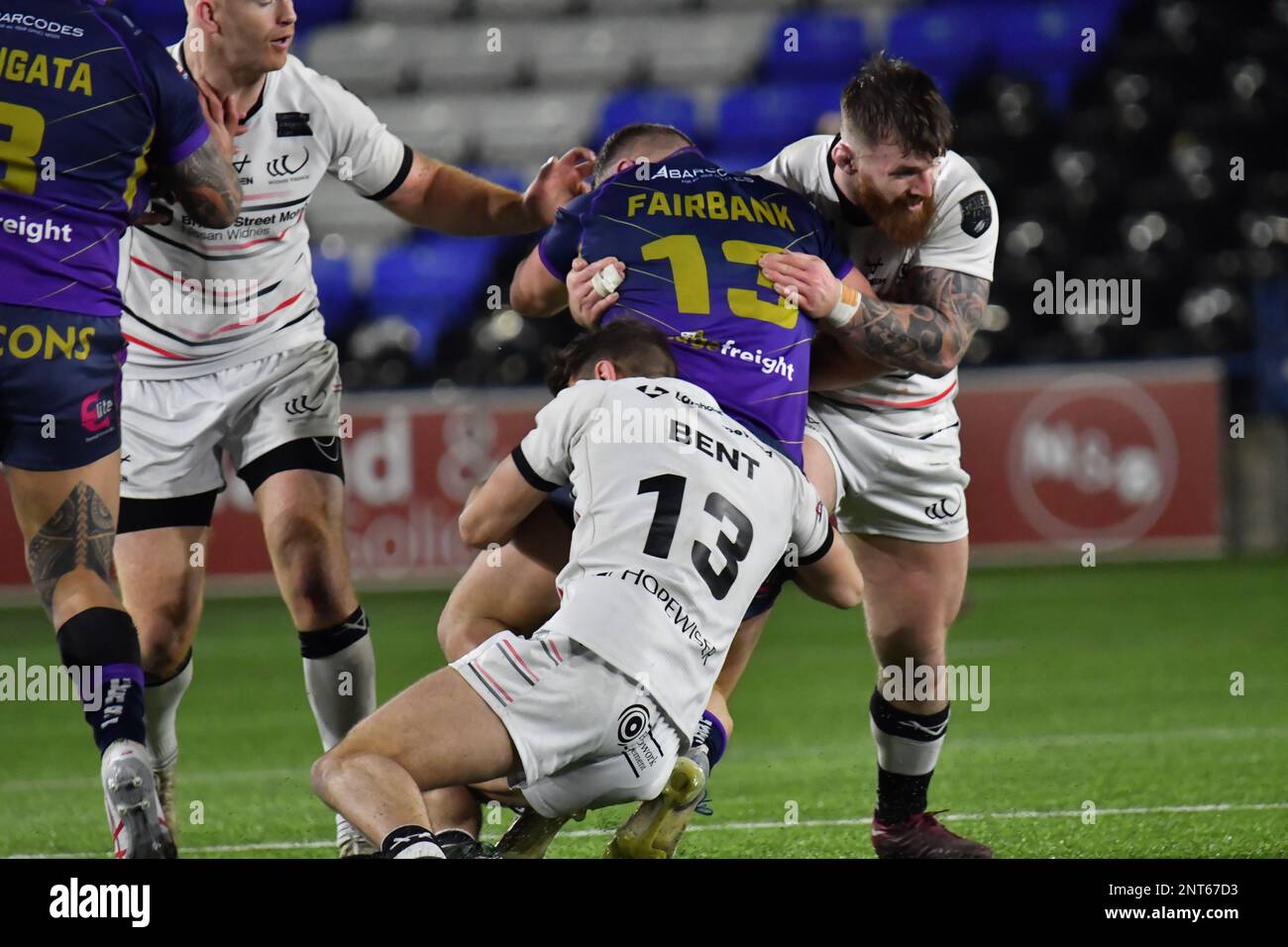 DCBL Stadium, Widnes, England. 27th February 2023. Betfred Championship ...