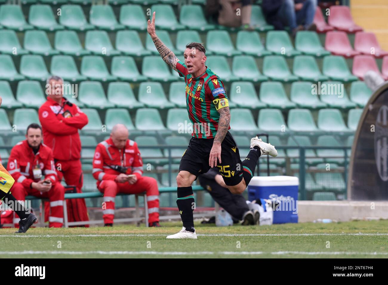Libero Liberati stadium, Terni, Italy, February 25, 2023, Marino ...