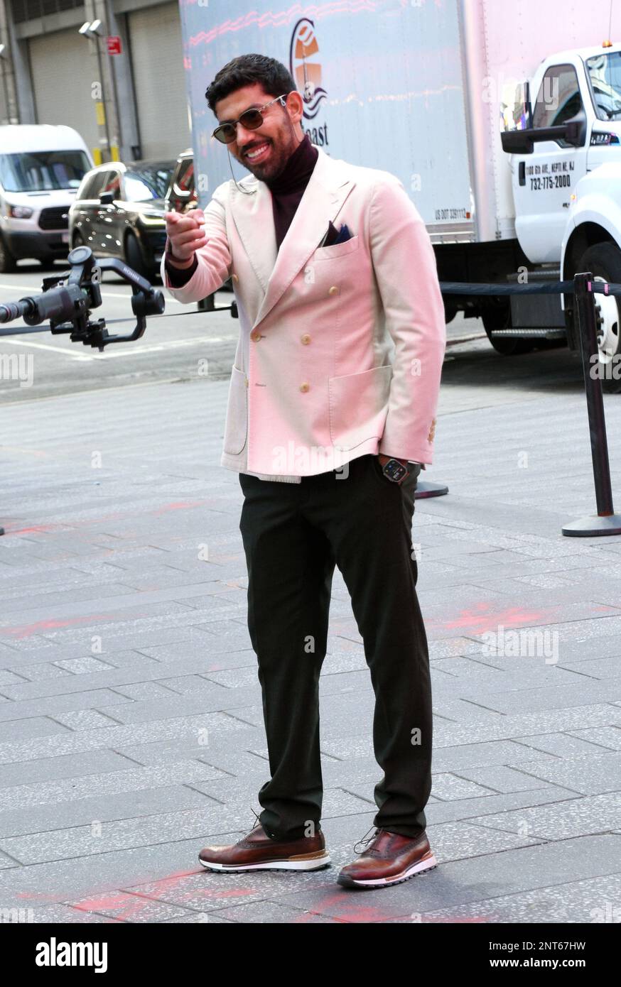 New York, NY, USA. 27th Feb, 2023. Awaed CEO and co-founder, Sultan H ...