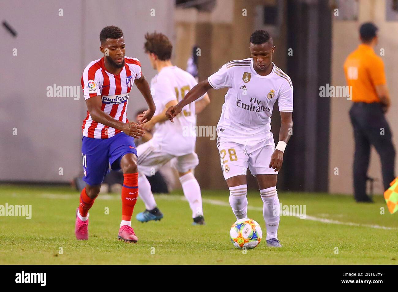 EAST RUTHERFORD, NJ - JULY 26: Real Madrid forward Vinícius Júnior (28 ...