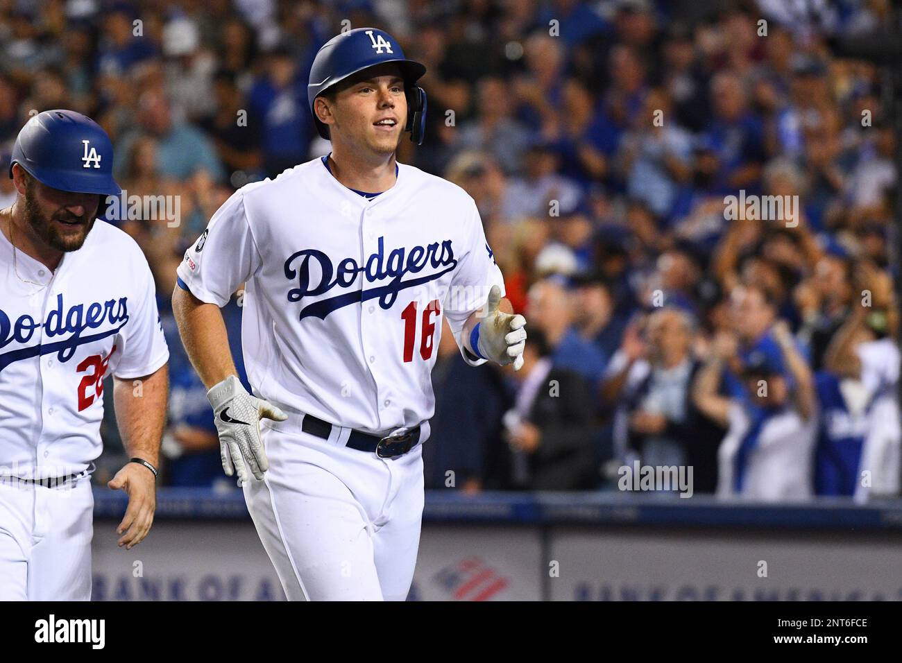 LOS ANGELES, CA - AUGUST 01: Los Angeles Dodgers catcher Will Smith (16 ...
