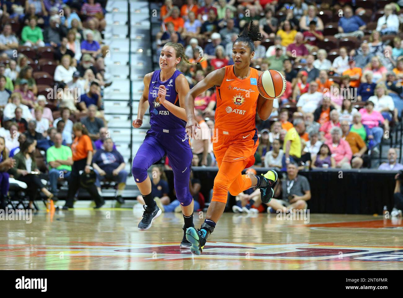 UNCASVILLE, CT - AUGUST 01: Connecticut Sun forward Alyssa Thomas (25 ...