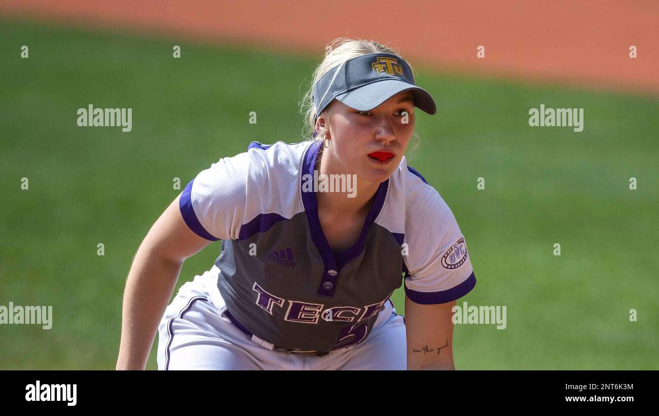 Tennessee Tech catcher/infielder Tristen Head (5) during an NCAA ...