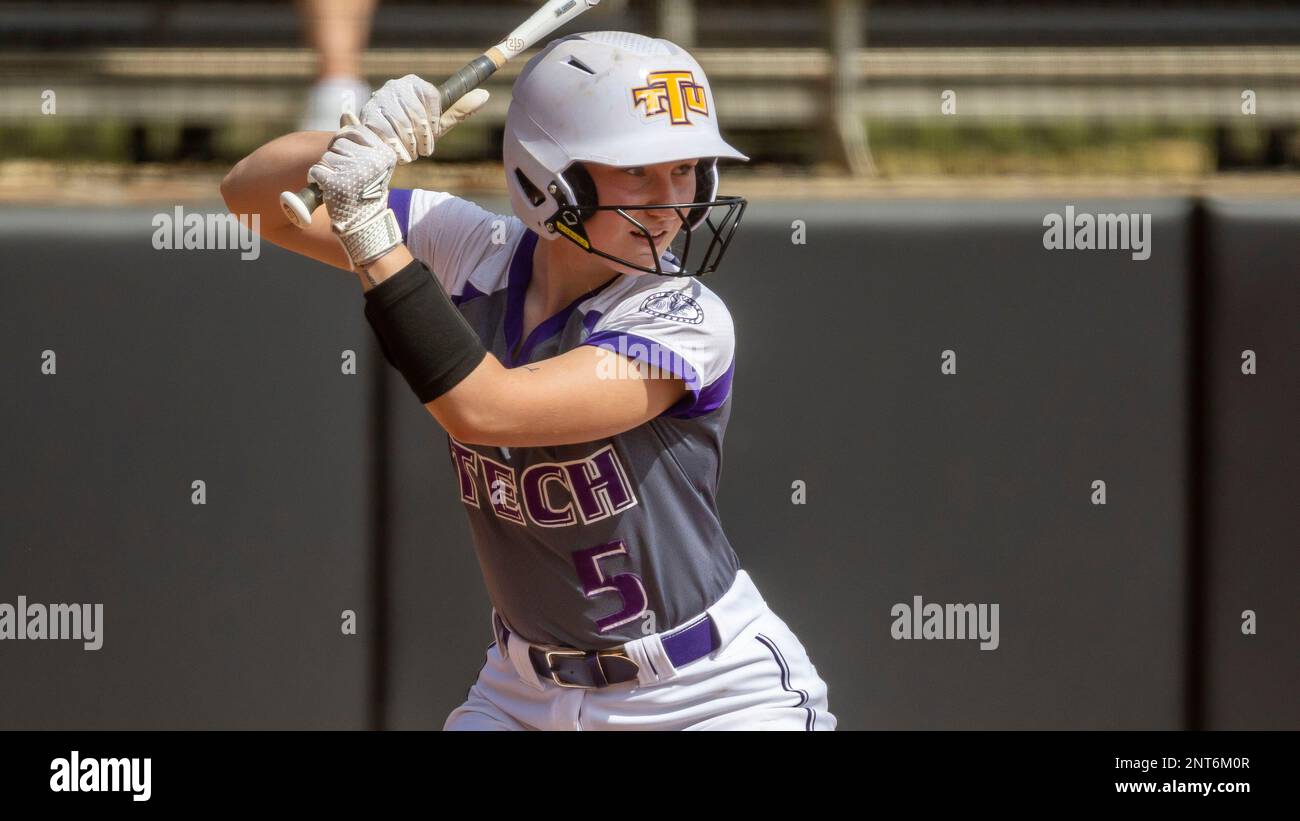 Tennessee Tech catcher/infielder Tristen Head (5) during an NCAA ...