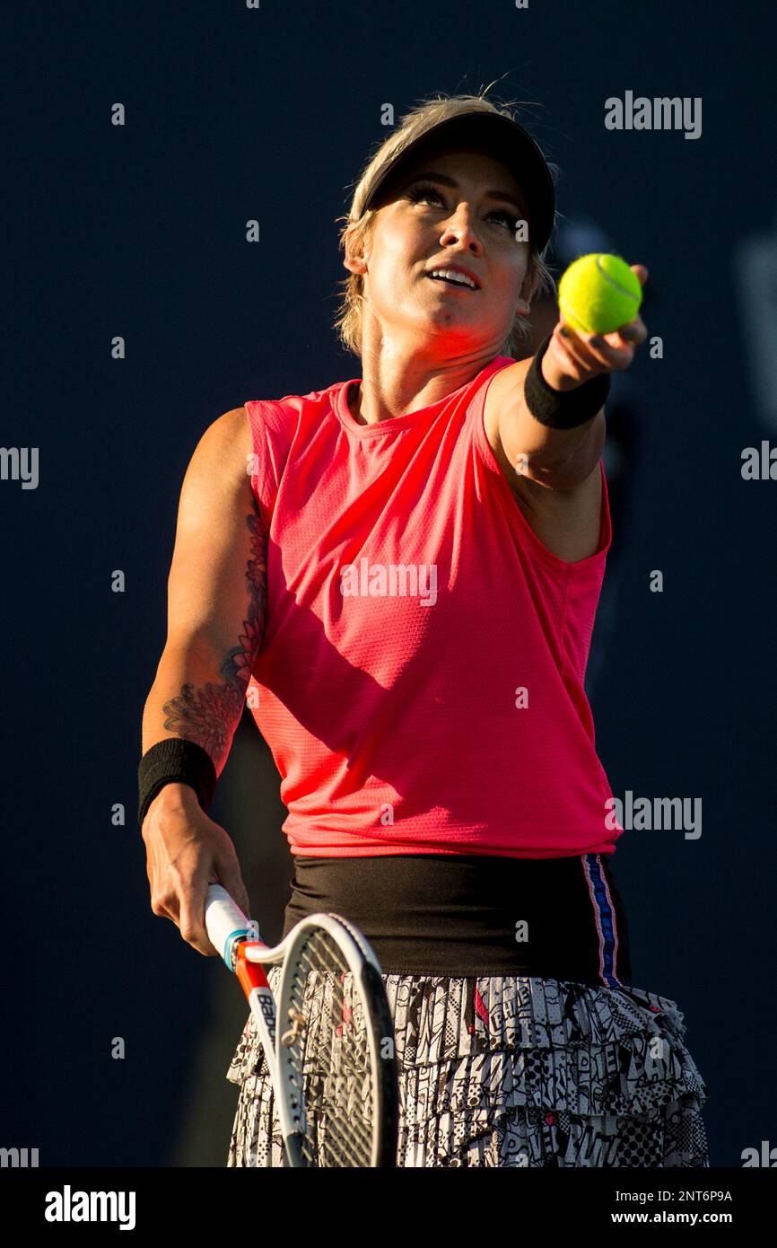 July 30, 2019: Bethanie Mattek-Sands (USA) in action where she defeated ...
