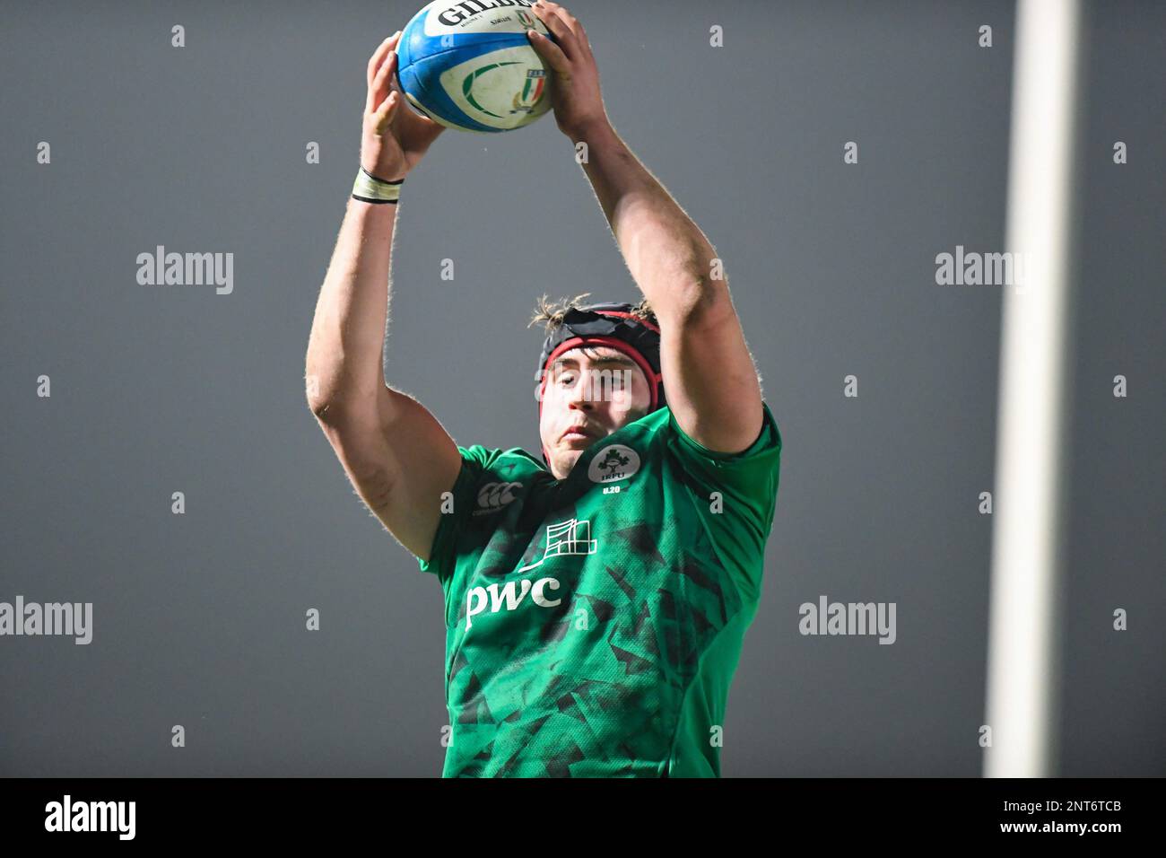 Monigo stadium, Treviso, Italy, February 24, 2023, Brian Gleeson of ...
