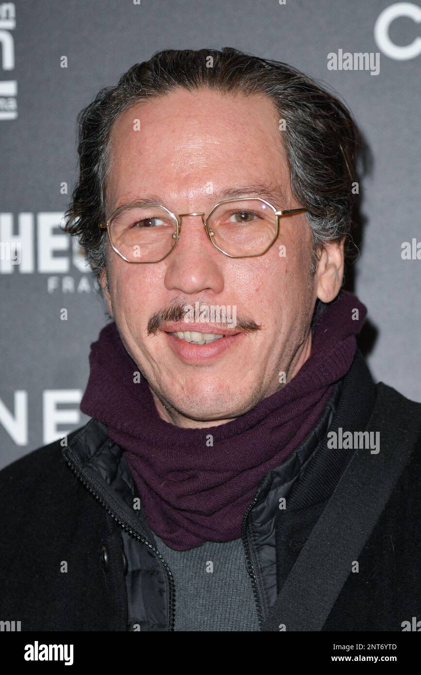 Reda Kateb attending the La Syndicaliste Screening at the Cinematheque ...