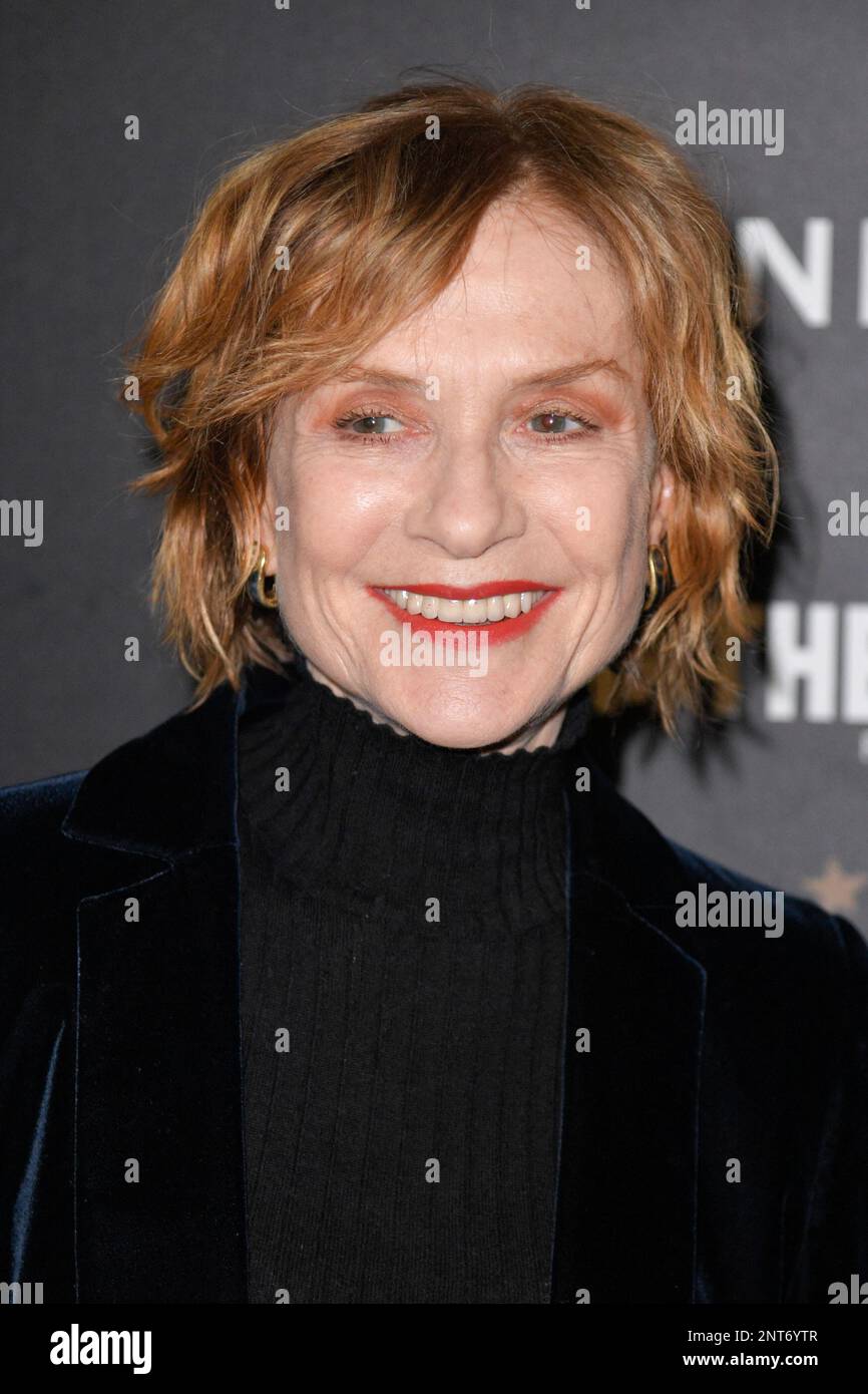 Isabelle Huppert attending the La Syndicaliste Screening at the ...