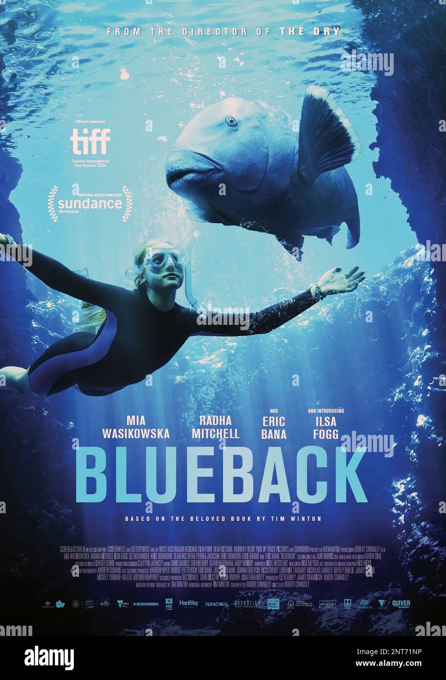 Blueback Poster Ariel Donoghue 2022 © Quiver Distribution Courtesy Everett Collection Stock