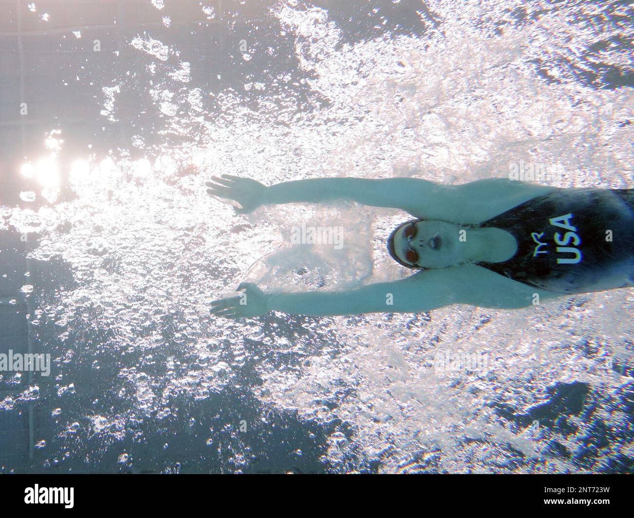 KING Lilly of United States of America competes during the Women's 50m ...