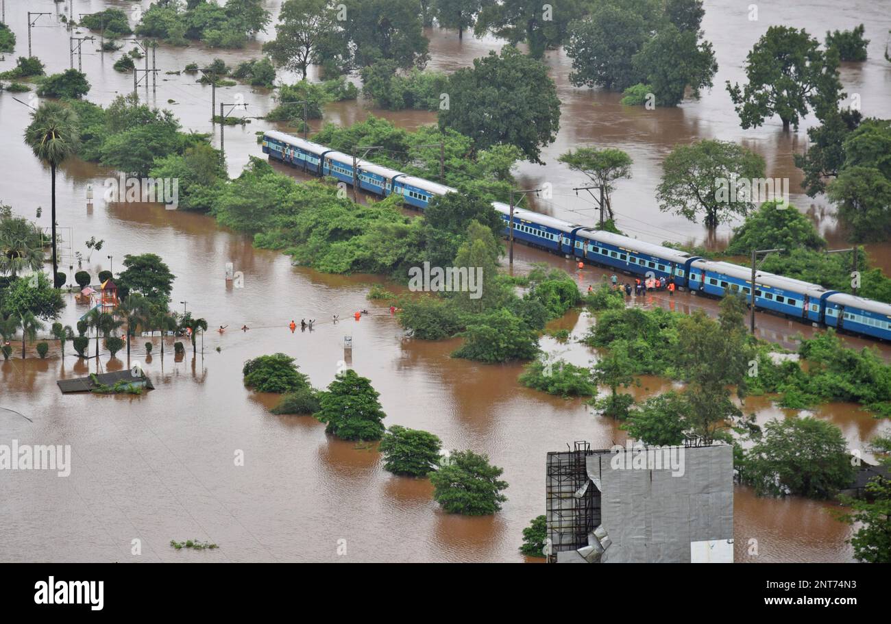 This handout photo provided by the Indian Navy shows passengers being ...