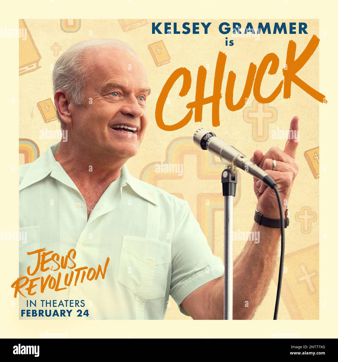 JESUS REVOLUTION, US character poster, Kelsey Grammer, 2023 ...