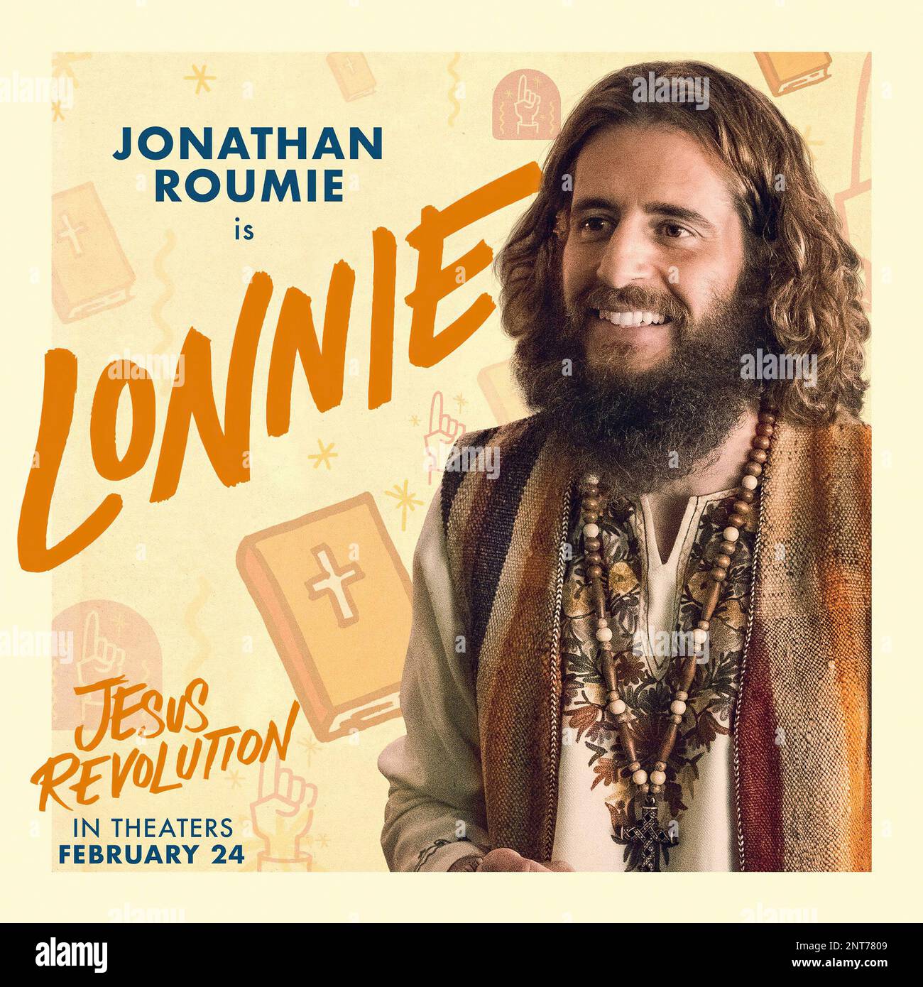 JESUS REVOLUTION, US character poster, Jonathan Roumie, 2023 ...