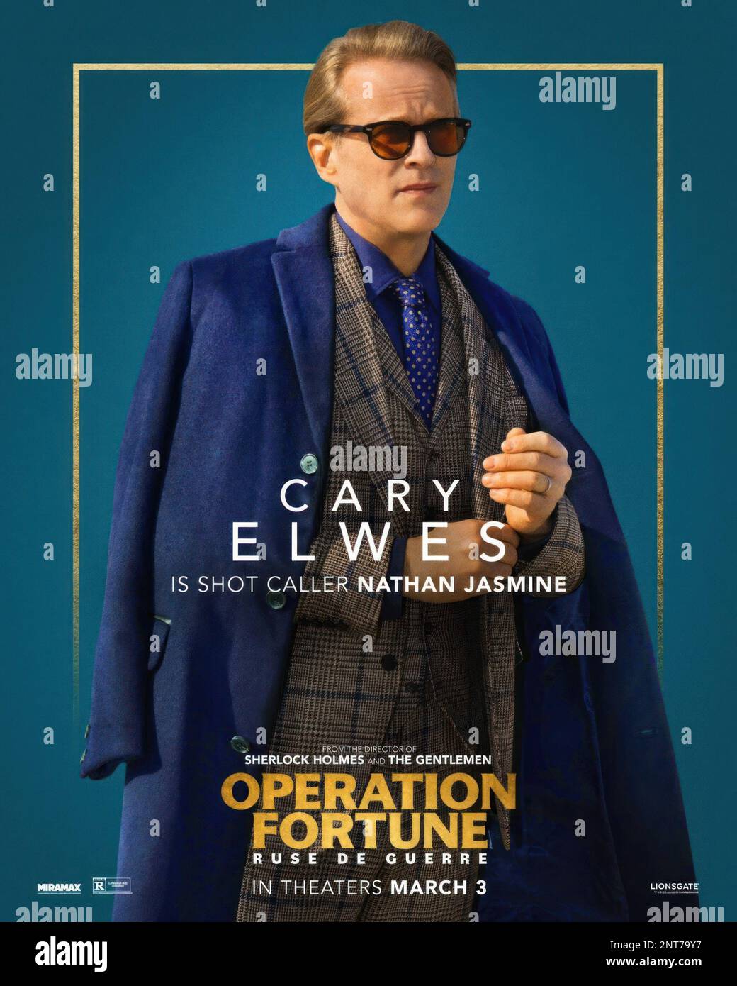 OPERATION FORTUNE: RUSE DE GUERRE, US character poster, Cary Elwes ...