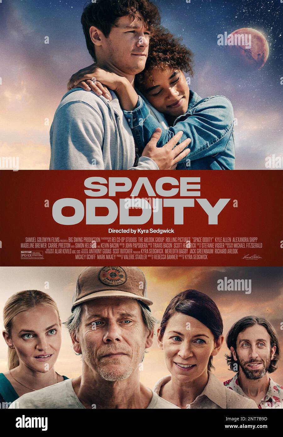 SPACE ODDITY, US poster, top, from left: Kyle Allen, Alexandra Shipp ...