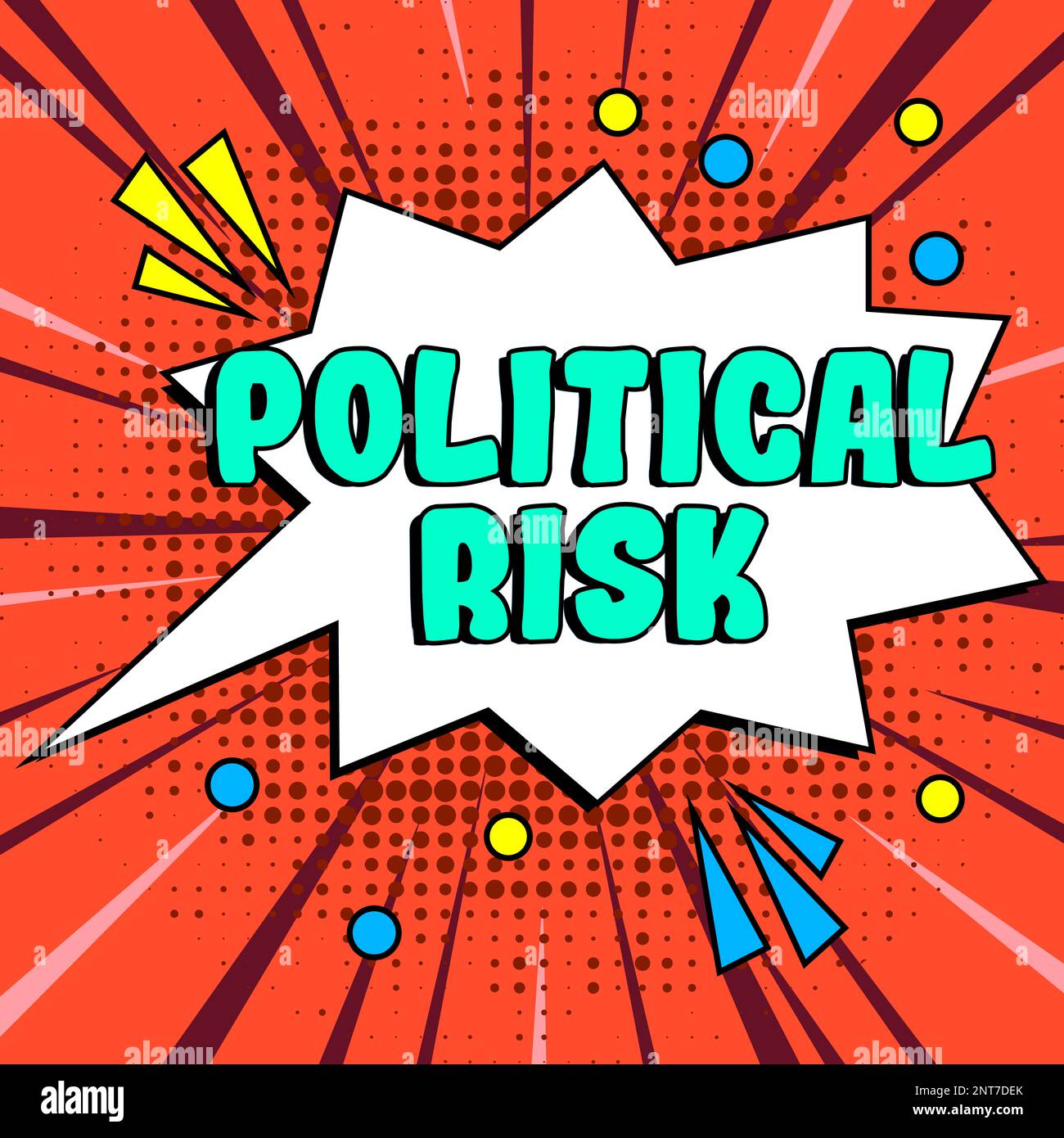 Hand writing sign Political Risk. Word Written on communications person ...