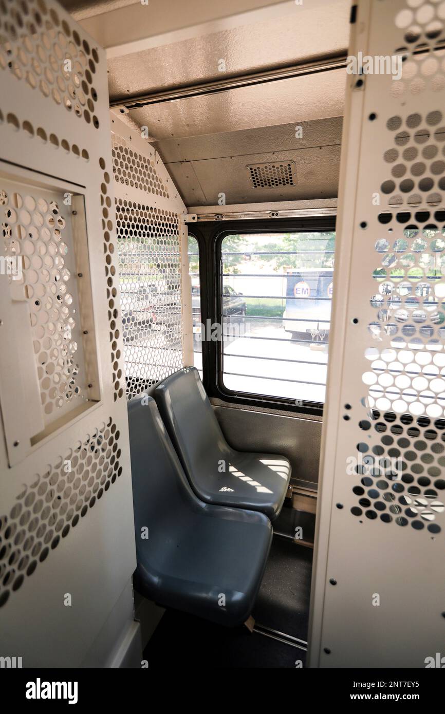 The inside of an isolation cells inside of Pennington County Sheriffs ...