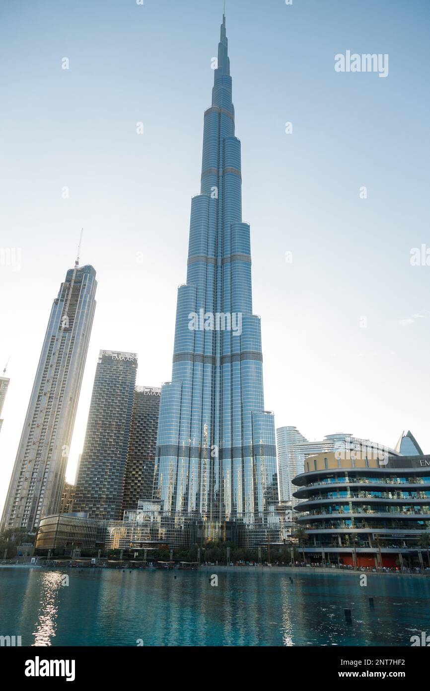 Burj khalifa burj dubai tallest structure built highest building hi-res ...