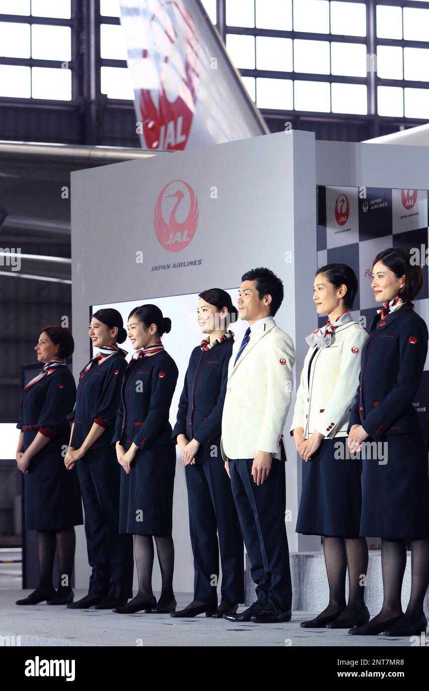 Japan Airlines Co., Ltd. (JAL) unveils new uniform for the first time ...