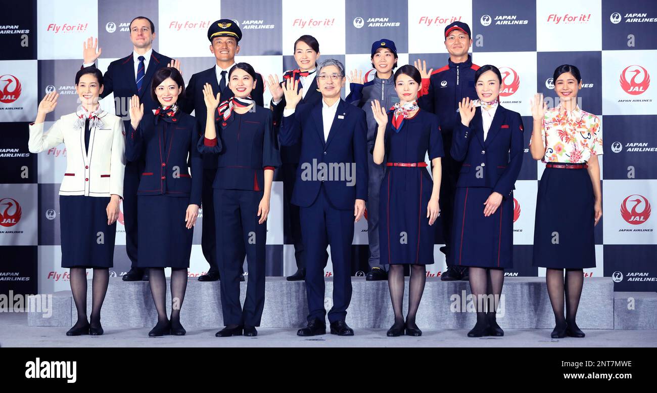 Japan Airlines Co., Ltd. (JAL) unveils new uniform for the first time ...