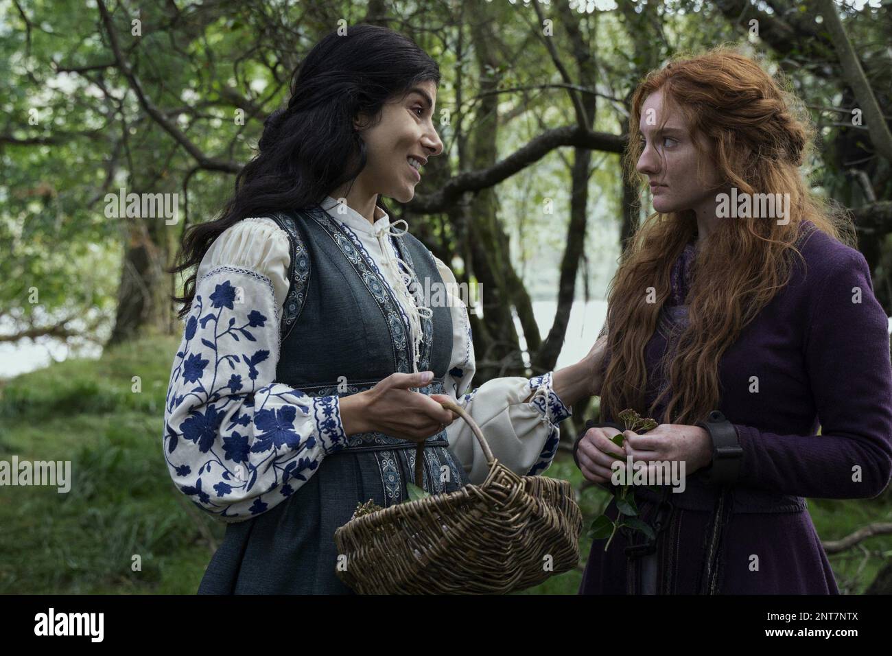 VIKINGS: VALHALLA, from left: Hayat Kamille, Eleanor McLynn, Birth and ...
