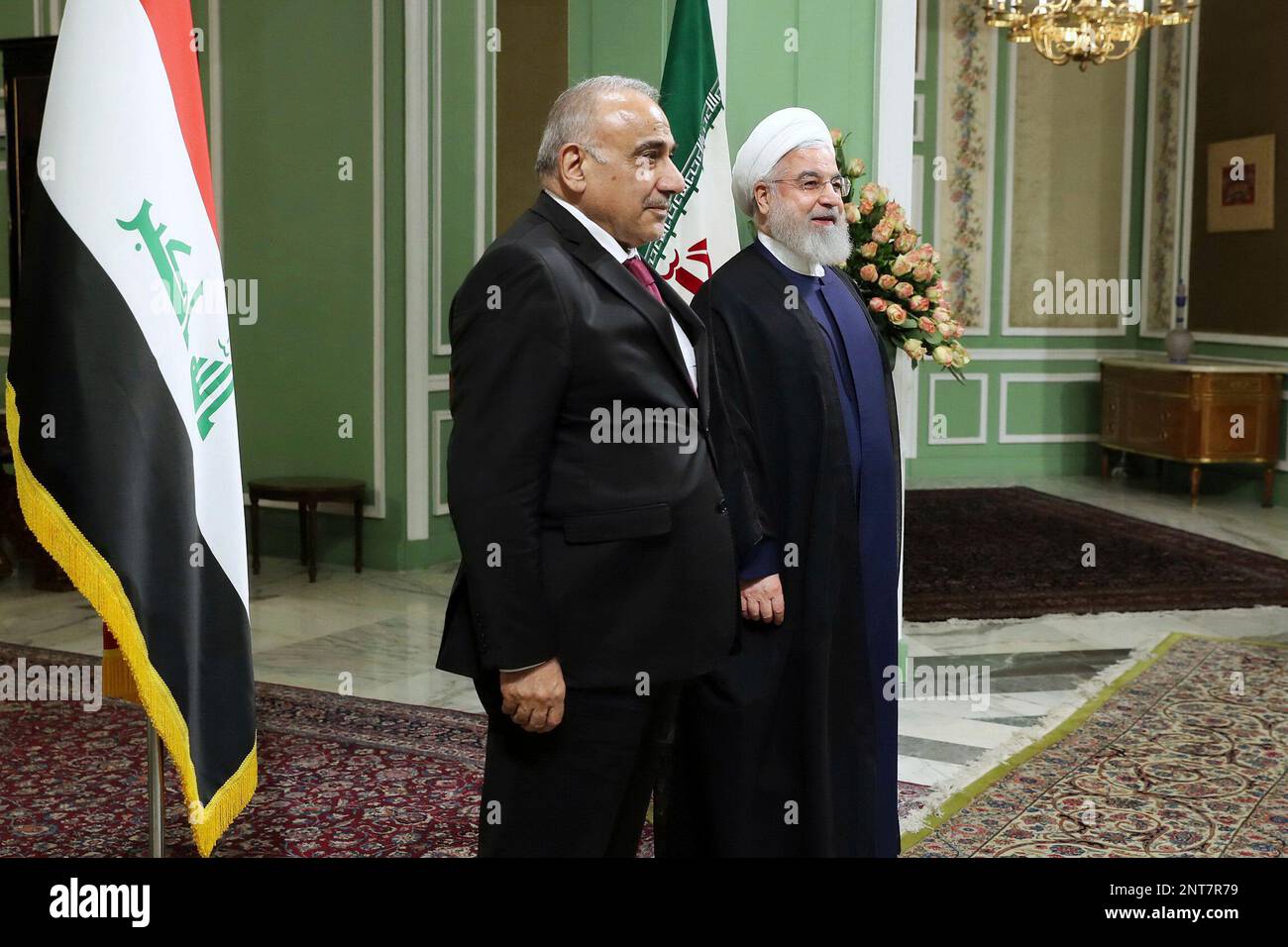 In this photo released by official website of the Office of the Iranian ...