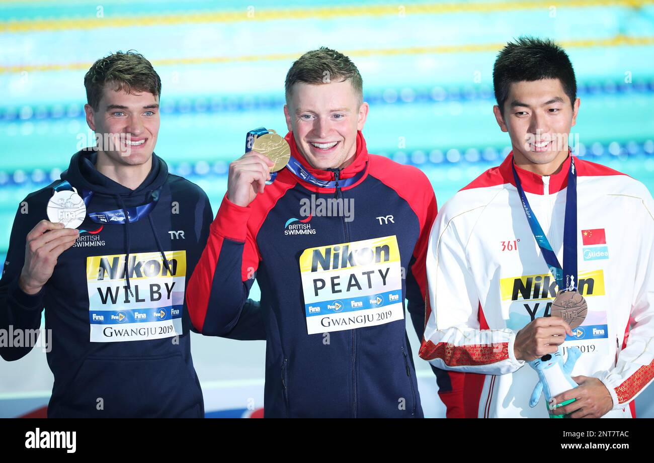(L to R) Great Britain's WILBY James, silver, Great Britain's PEATY ...