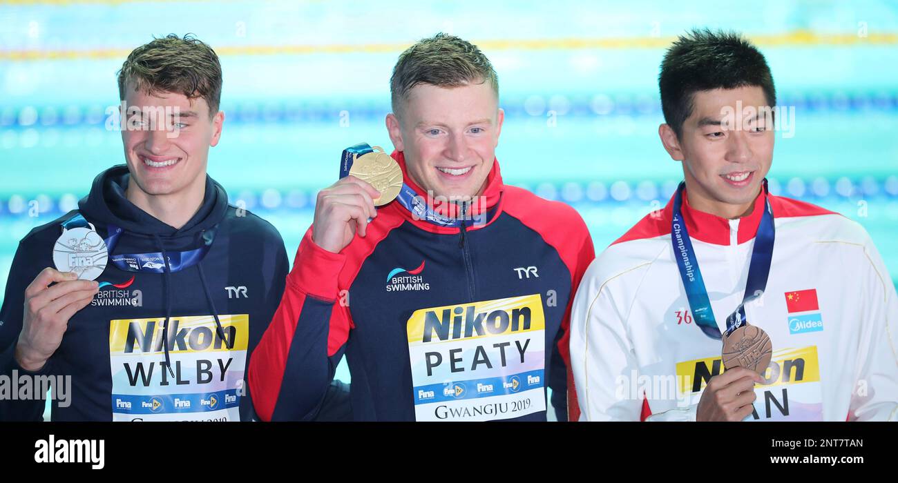 (L to R) Great Britain's WILBY James, silver, Great Britain's PEATY ...