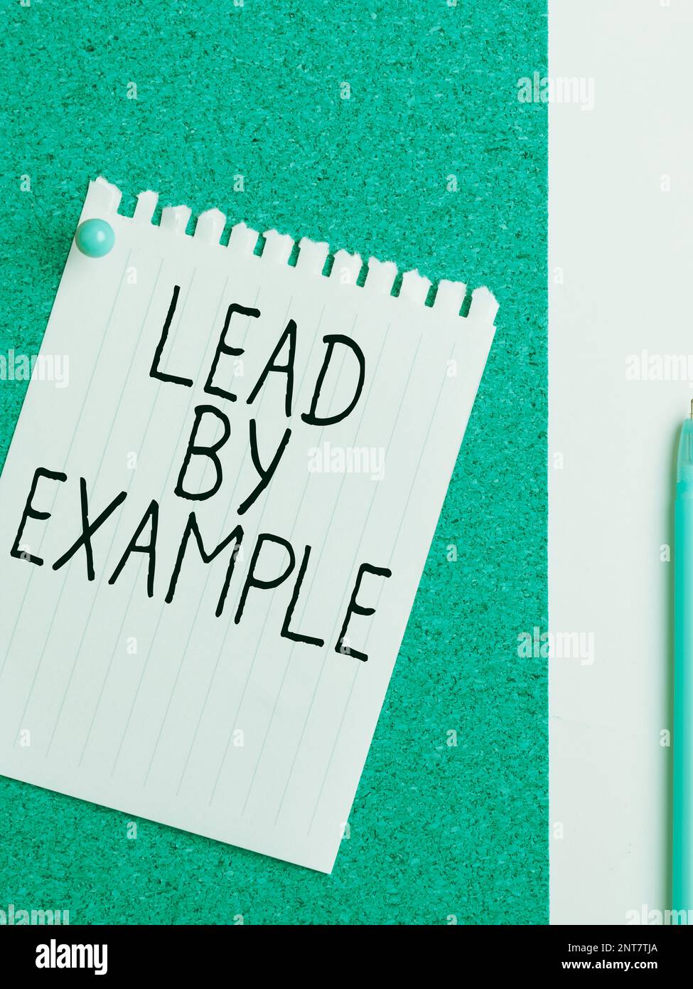 Inspiration showing sign Lead By Example. Business showcase Be a mentor ...