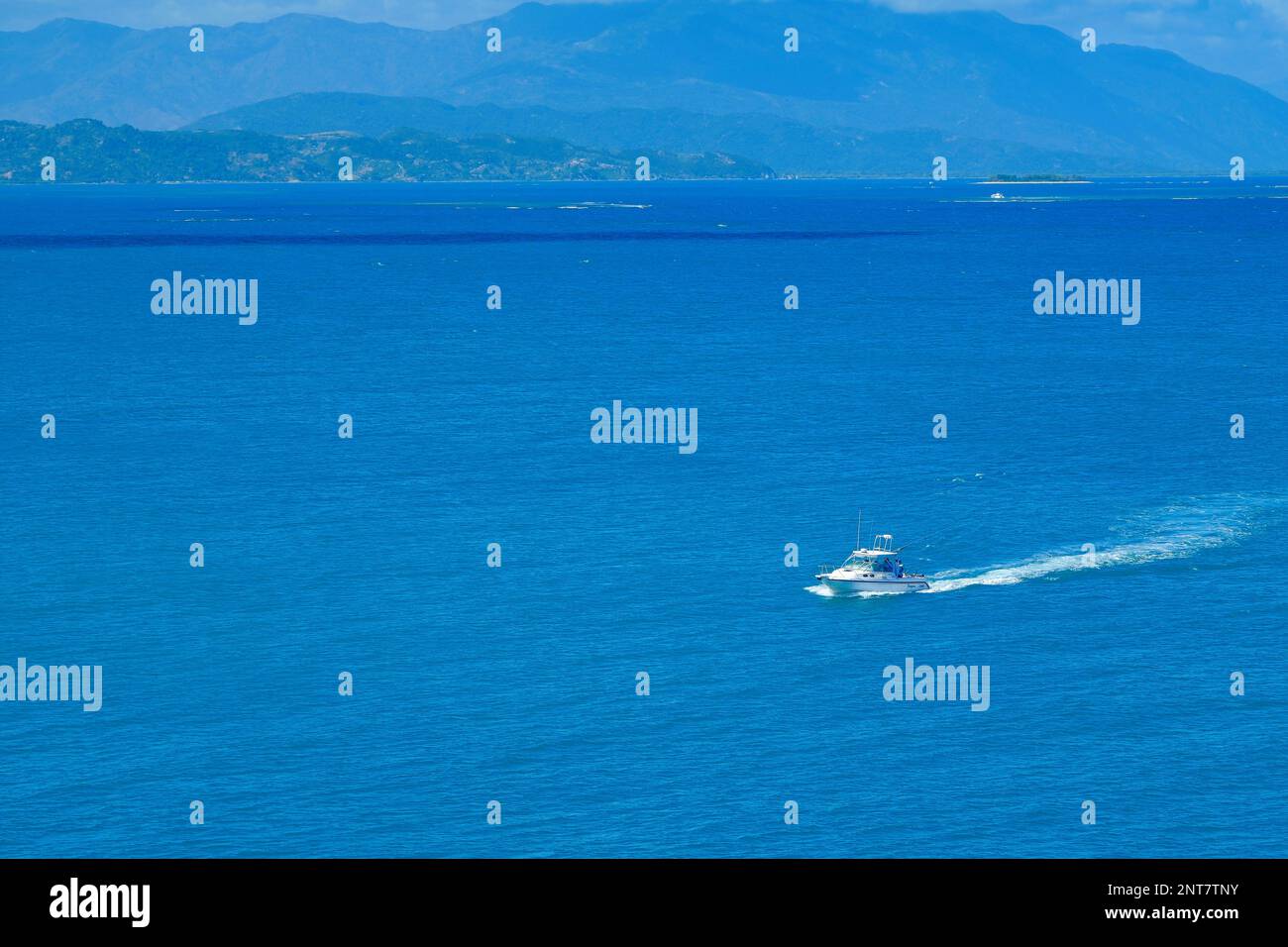 LABADEE, HAITI -January 31, 2023: Labadee is a port located on the ...