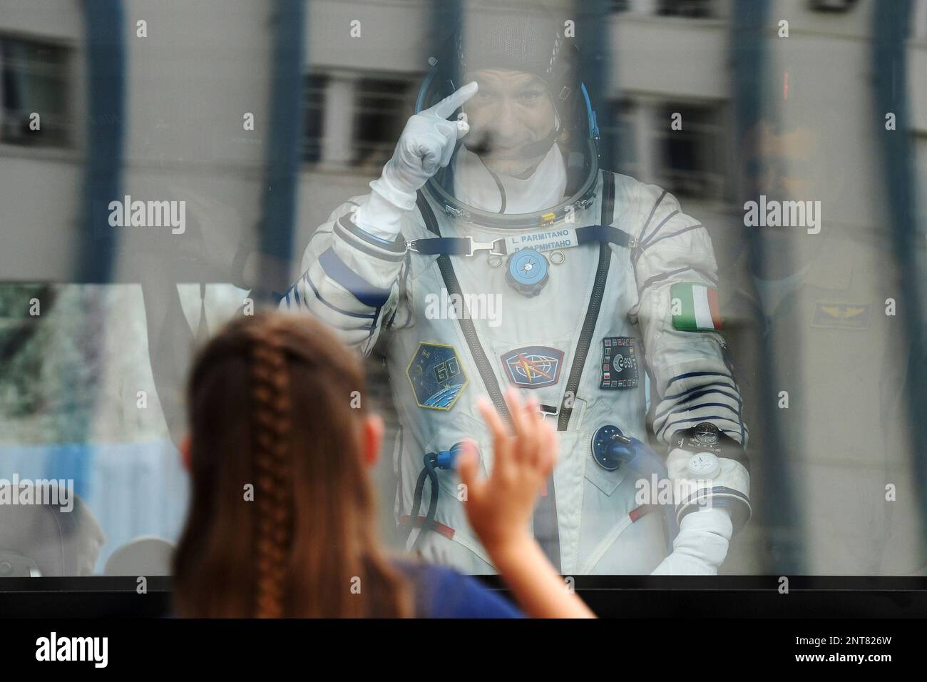 Italian astronaut Luca Parmitano, member of the main crew of the ...