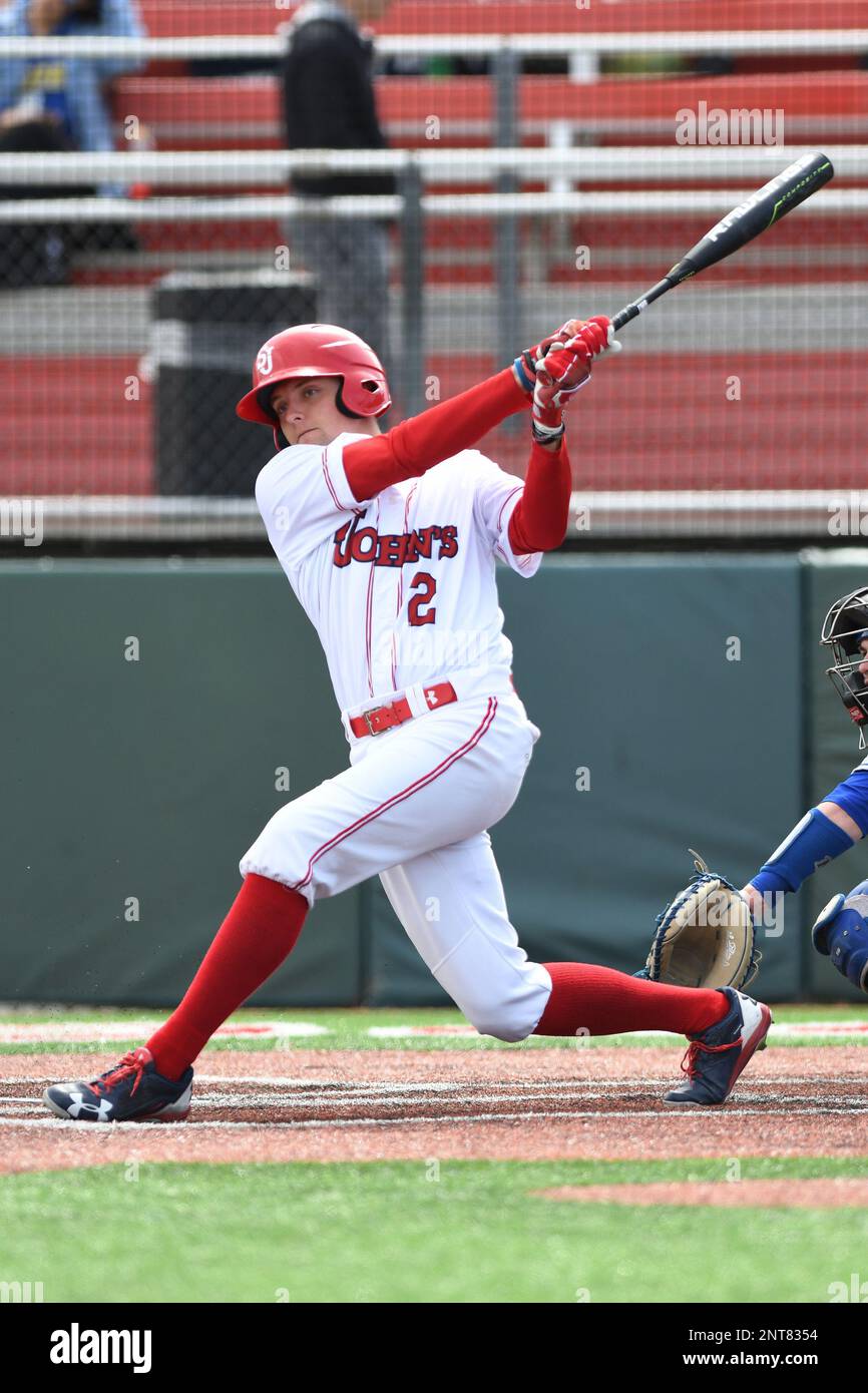 St. John's University Redstorm 2nd baseman Ryan Markey (2) during game ...