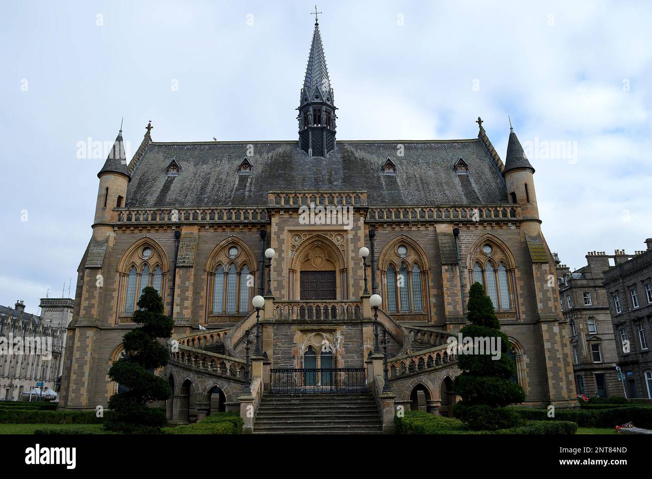 DUNDEE, SCOTLAND - 26 FEBRUARY 2023: View of The McManus Galleries, art ...