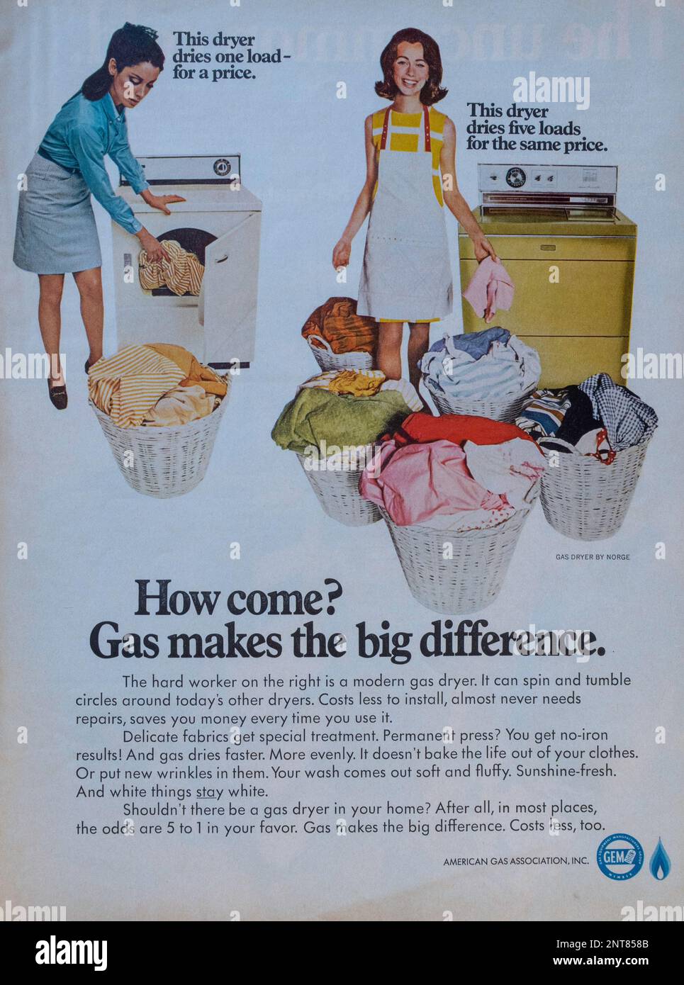 1960s laundry advert hi-res stock photography and images - Alamy