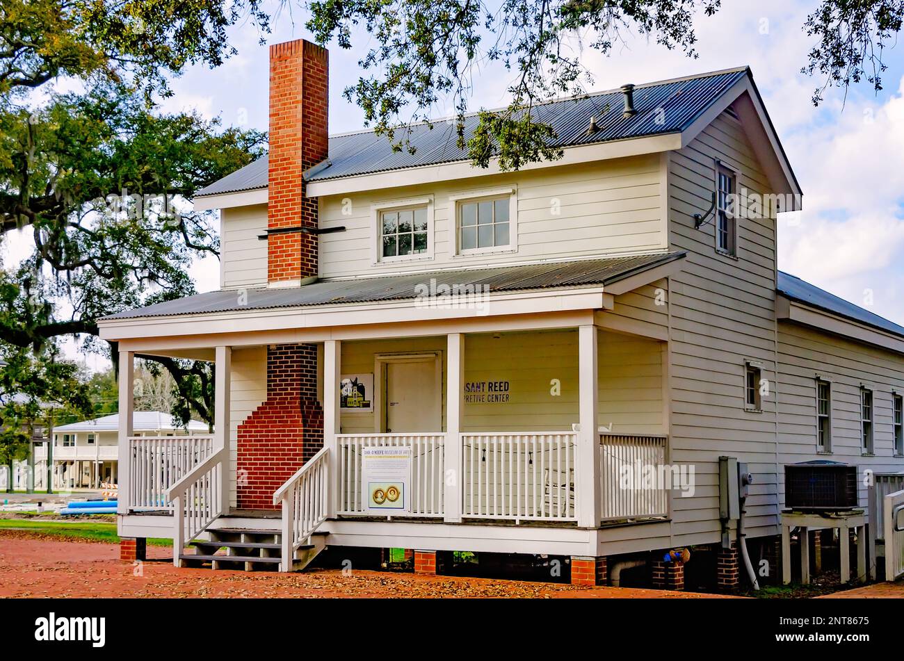 Pleasant Reed Interpretive Center is pictured at the Ohr-O’Keefe Museum ...